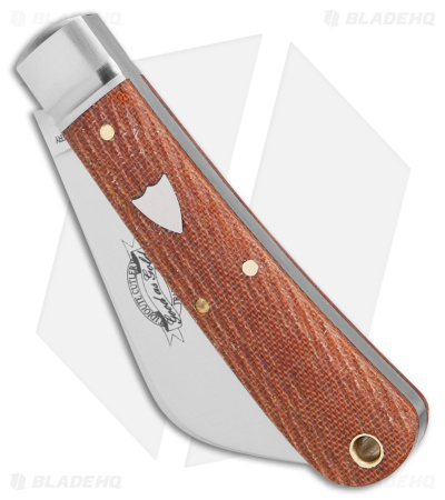 GEC #47 Harvester Pocket Natural Micarta (Satin) - Blade HQ