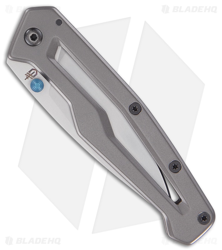 Gerber Paralite Blue Frame Lock Knife Gray Stainless (Satin)