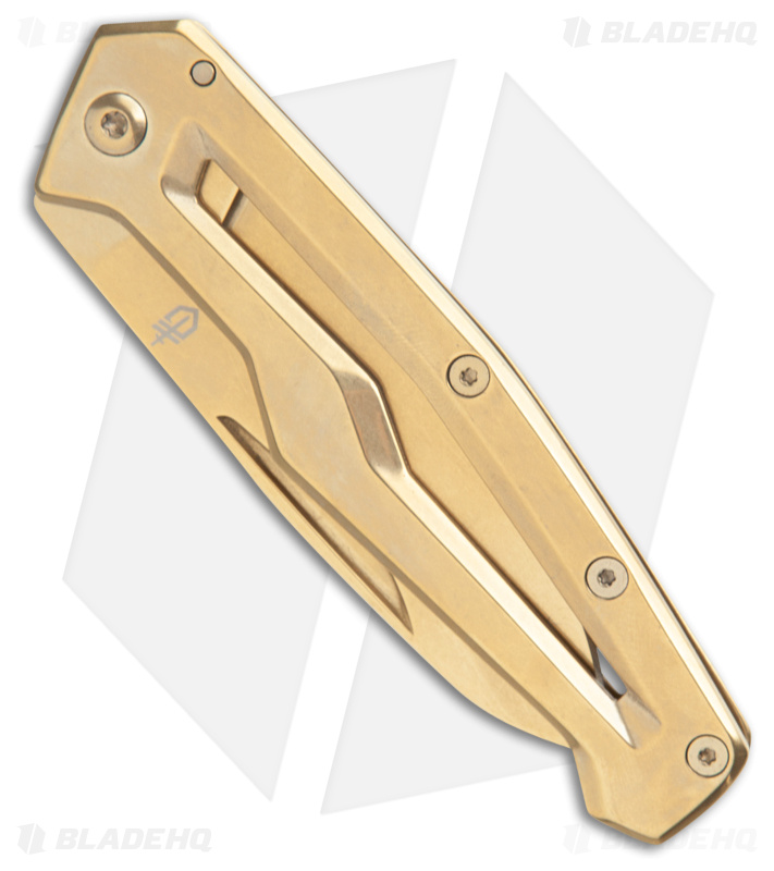 Gerber Paralite Frame Lock Knife Champagne (3" Champagne) 30-001345 ...