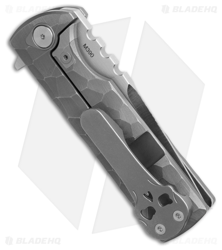 Chaves T.A.K. Integral Frame Lock Knife Full Rocked Ti Tumbled