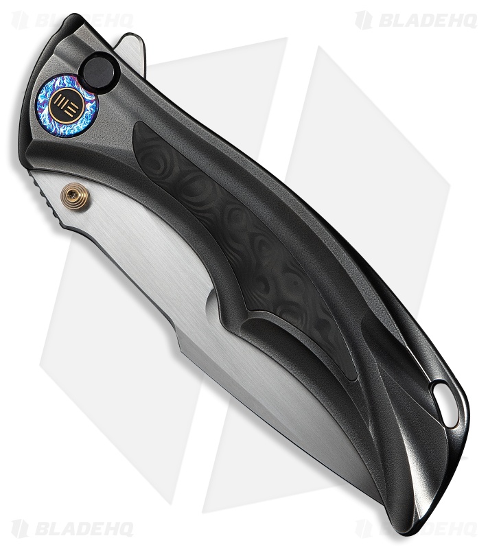 WE Knife Co. Tighe Down CF/Ti Harpoon Satin M390