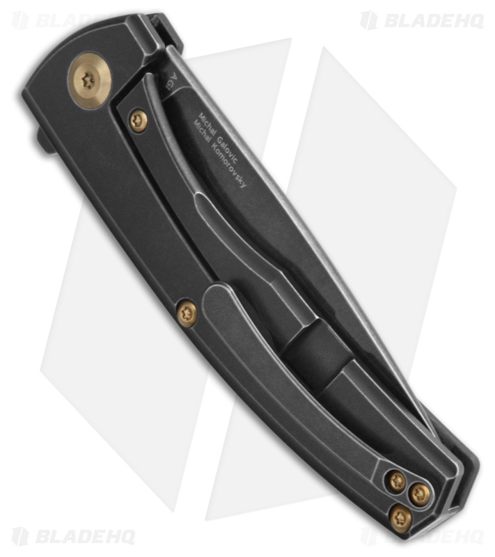 Kansept AGI Frame Lock Copper Carbon Fiber/Titanium + S35VN