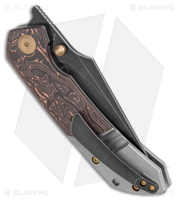 Kansept Knives Fenrir Knife Copper CF +Ti - Blade HQ