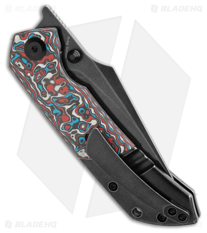 Kansept Knives Fenrir Knife Copper CF +Ti - Blade HQ