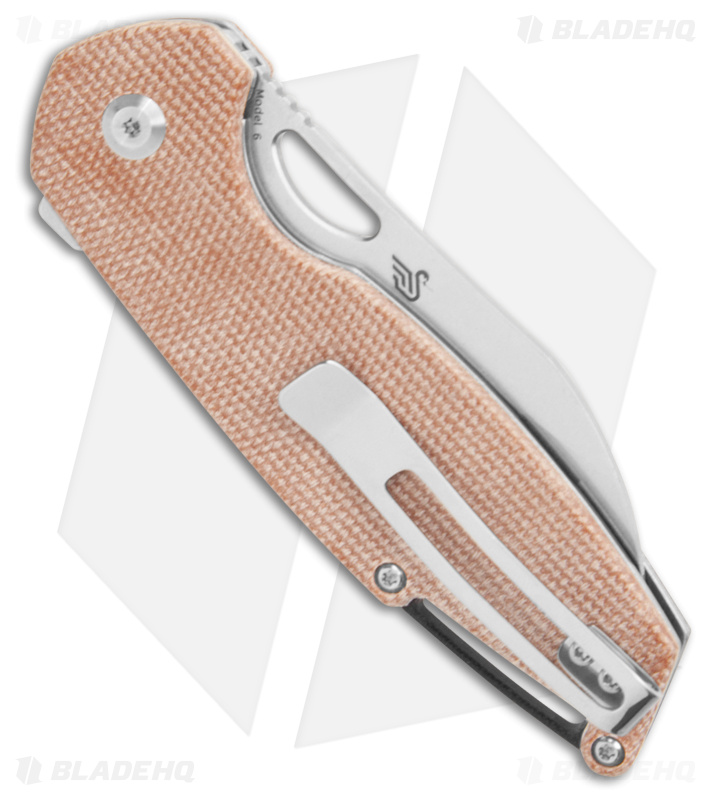 Kansept Knives Swan Model 6 Brown Micarta - Blade HQ