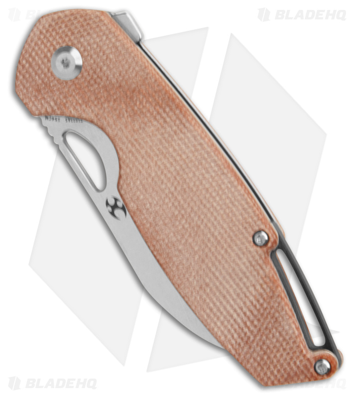 Kansept Knives Swan Model 6 Brown Micarta - Blade HQ
