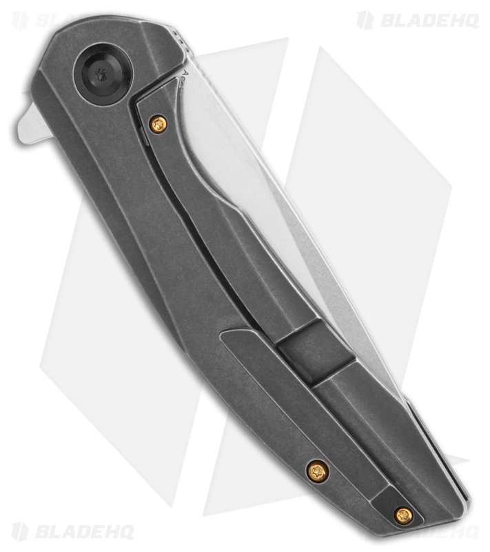 Kansept Accipiter Knife Black Ti/Copper CF Stonewash