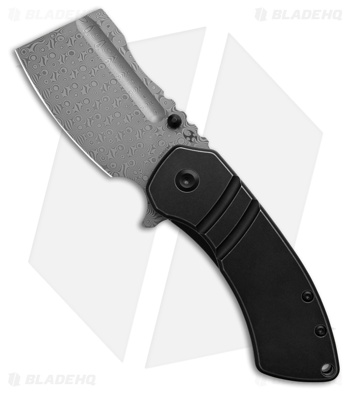 Kansept Knives Korvid M+ Cleaver Black SW Ti - Blade HQ