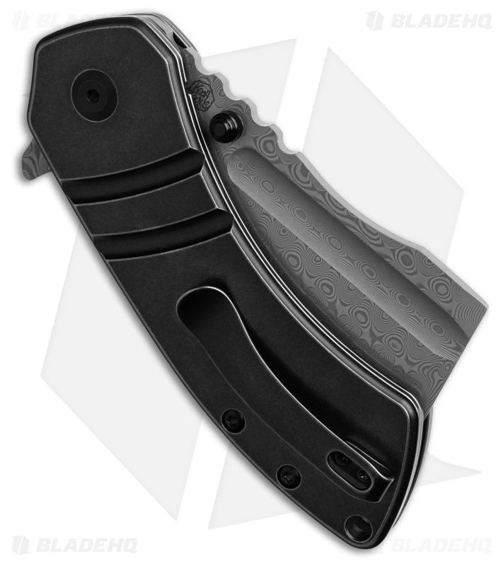 Kansept Knives Korvid M+ Cleaver Black SW Ti - Blade HQ