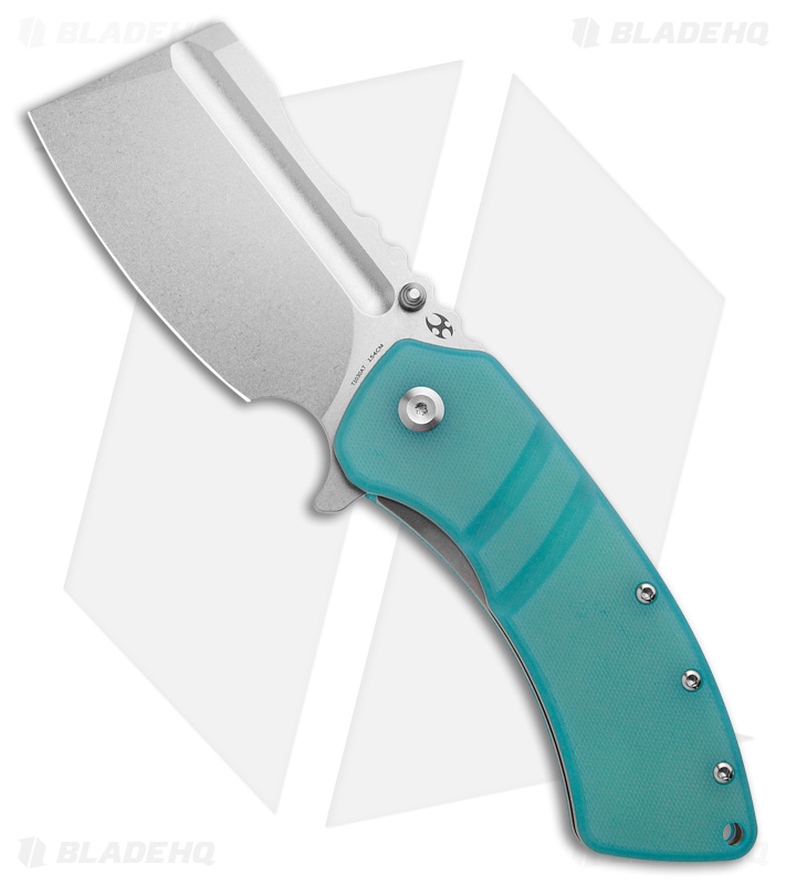 Kansept Knives XL Korvid Knife Blue G-10 + SW - Blade HQ
