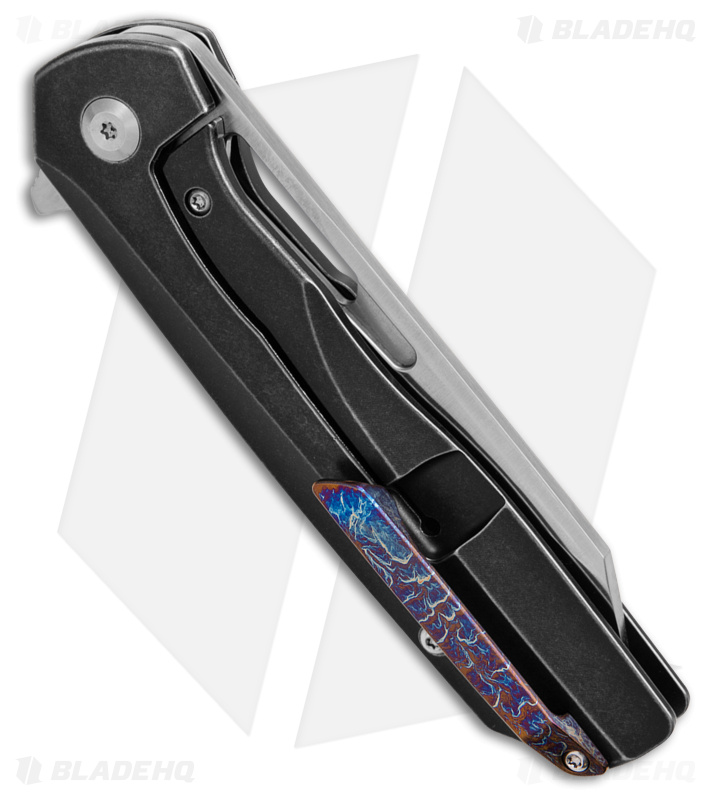 Kansept Knives Shard Knife Stonewashed Titanium - Blade HQ