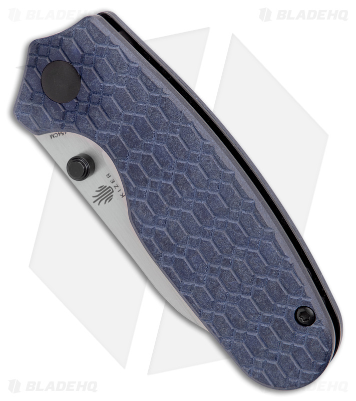 Kizer Azo Towser S Liner Black Richlite (Satin) - Blade HQ