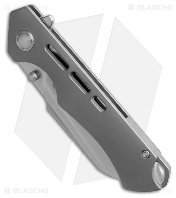 Kizer Crest Ti Sheepsfoot Satin S35VN