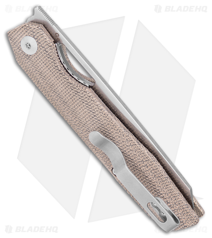 Kizer Genie Liner Lock Knife Micarta 154CM - Blade HQ