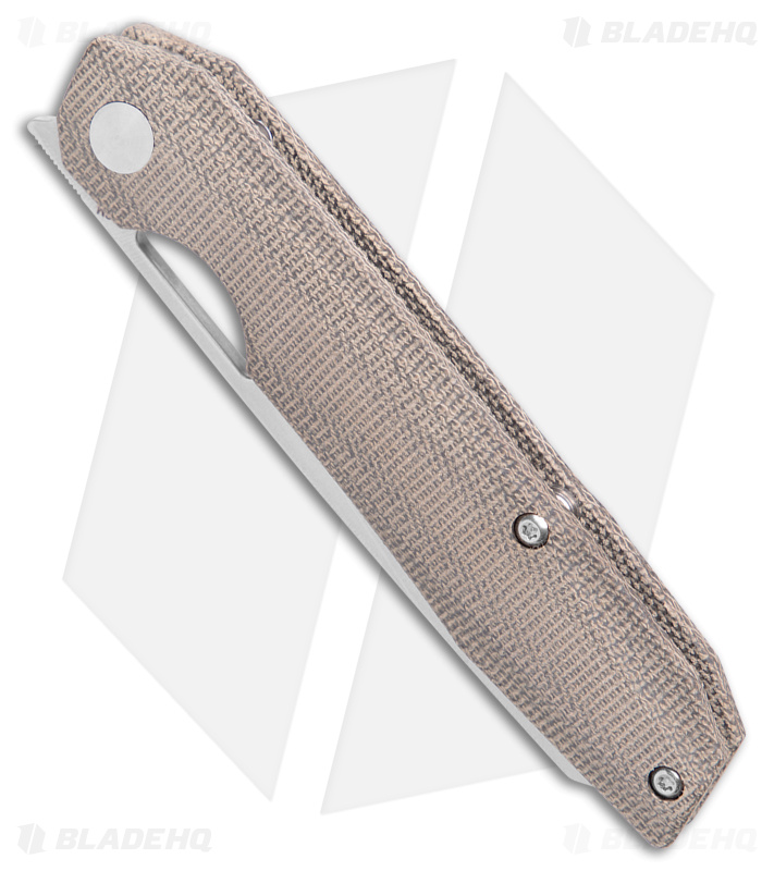 Kizer Genie Liner Lock Knife Micarta 154CM - Blade HQ