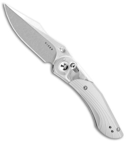 Kizer Mini Mystic Knife Gray Aluminum/Acrylic Satin