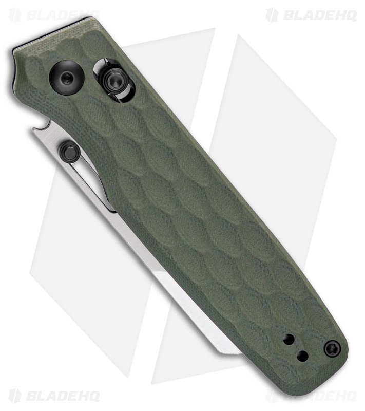 Kizer Task Clutch Lock OD Green G-10 Reverse Tanto SW 154CM
