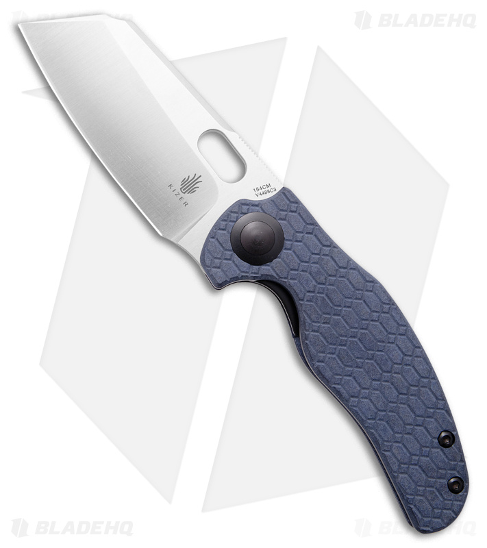 Kizer Mini Sheepdog C01C Blue Richlite | Liner Lock Knife
