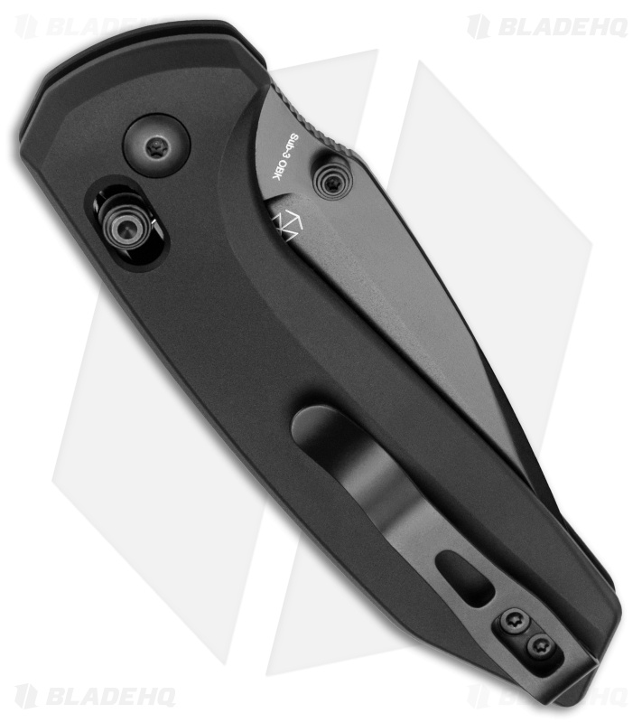 Kizer Sub-3 OBK Clutch Lock Knife Black Aluminum Black