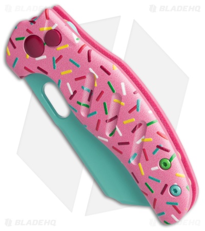 Kizer Mini Dessert Warrior Sheepdog Knife Pink/Sprinkles