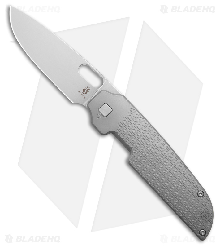 Kizer Varatas Titanium Knife (3.2" SW) Ki3637A1 - Blade HQ