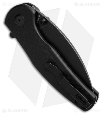Kizer Mini Grouper Knife Black G-10 Carbon Fiber Black
