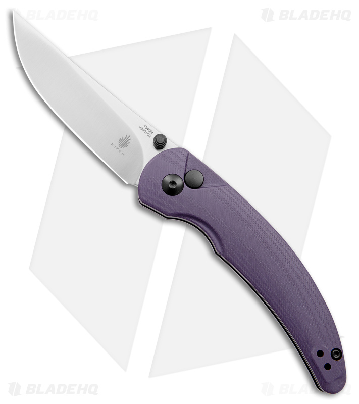 Kizer Swaggs Chili Pepper Knife Purple G-10 - Blade HQ Kizer Swaggs Chili Pepper Knife Purple G-10 - Blade HQ