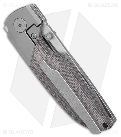 Matsey Basilisk Frame SW w/ Black Micarta (Satin) - Blade HQ