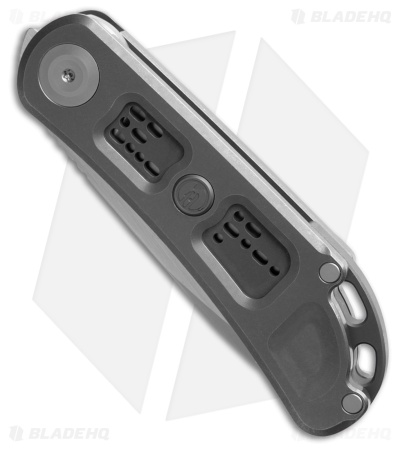 Maxace Knives Big Fella Knife Stonewashed Ti MagnaCut Satin