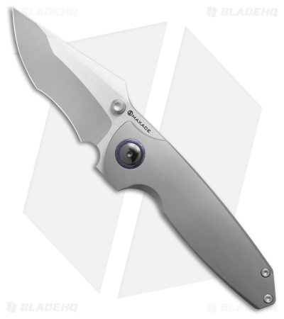 Maxace Manticore Frame Lock Knife Smooth Ti (Satin)
