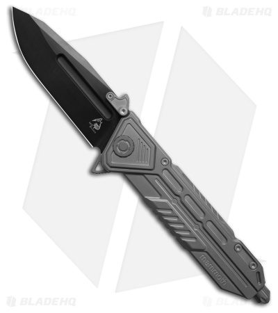 Maxace Midnight Mammoth Drop Point Knife Ti (Black)