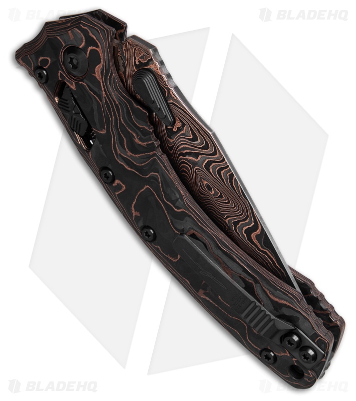 Microtech Amphibian SS Knife Copper Carbon Fiber Copper Mai