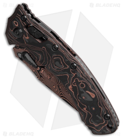 Microtech Amphibian SS Knife Copper Carbon Fiber Copper Mai