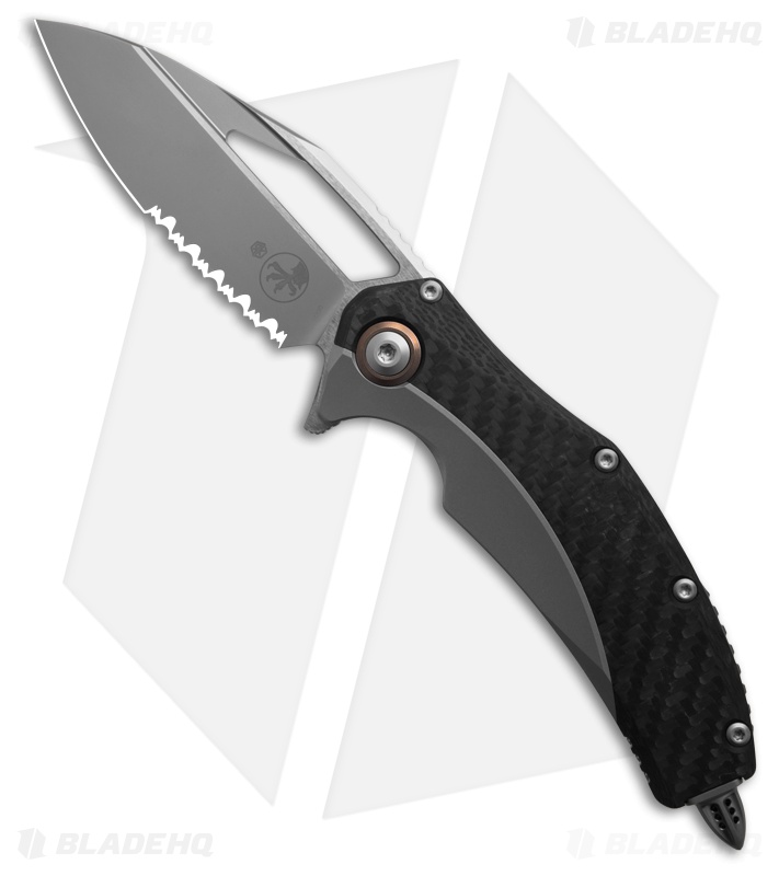 Microtech Matrix Knife Carbon Fiber/Ti S/E BB Serr