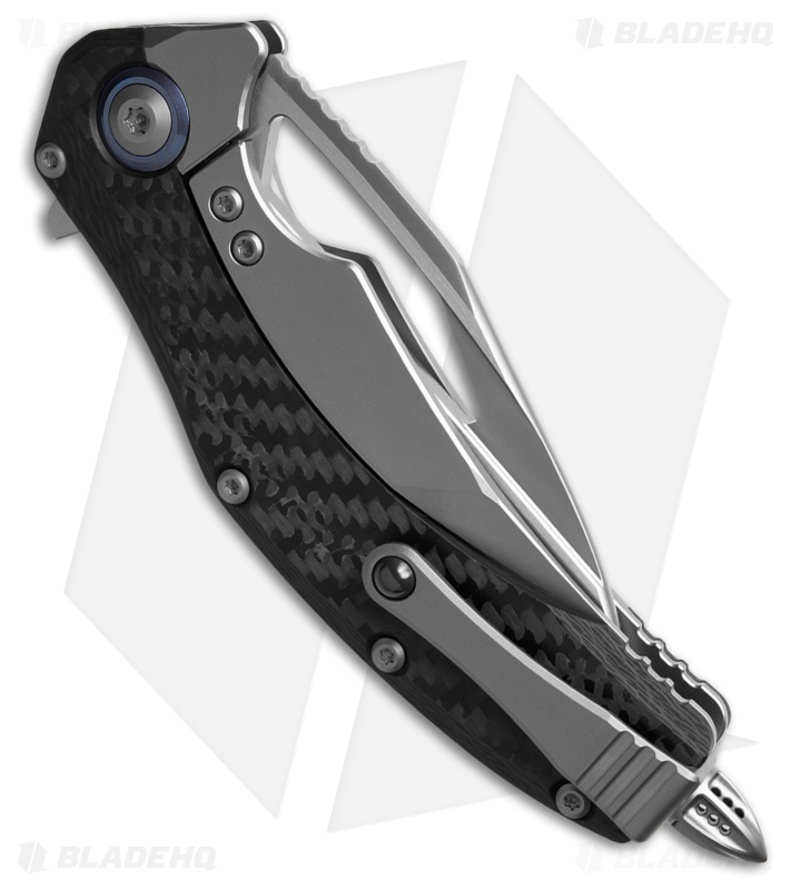 Microtech Matrix Knife Carbon Fiber/Ti S/E Hand Satin