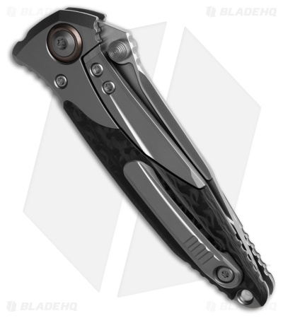 Microtech Socom Bravo Mini Knife Black | Clip Point/Serrated