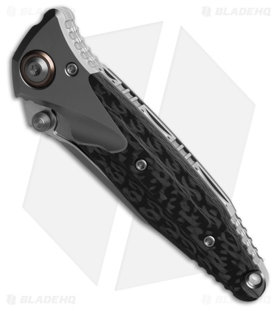 Microtech Socom Bravo Mini Knife Black | Clip Point/Serrated