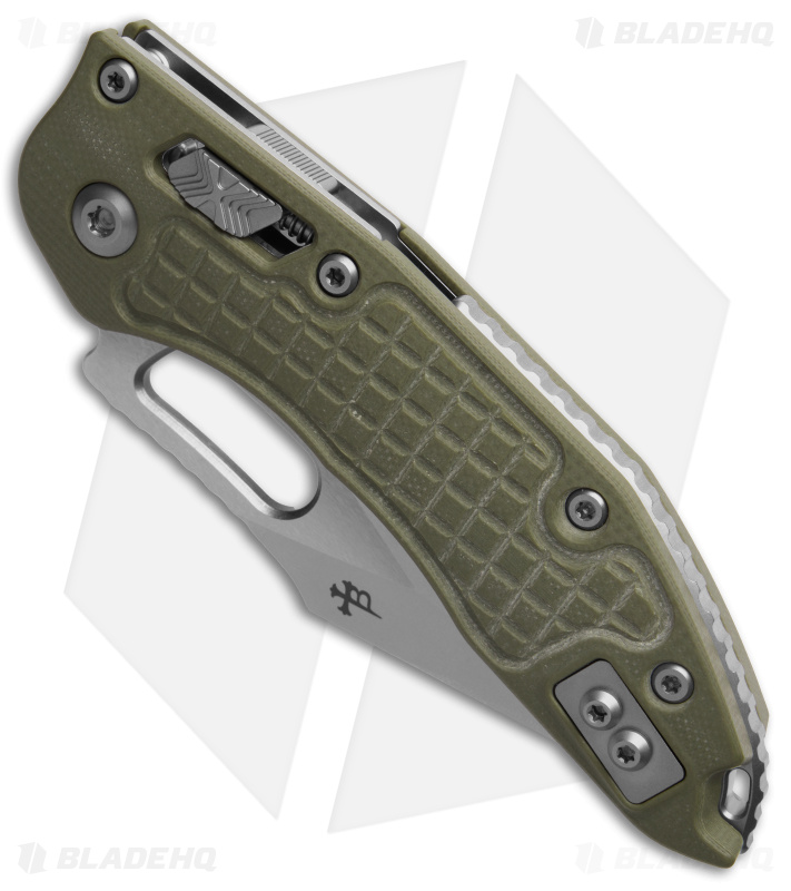 Microtech Stitch Ram-Lok Green Frag G-10 SW Serr - Blade HQ