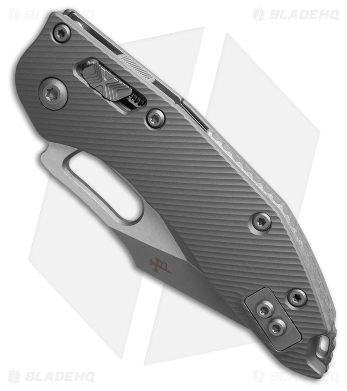 Microtech Stitch Knife Natural Clear Al Satin/SW Full Serr