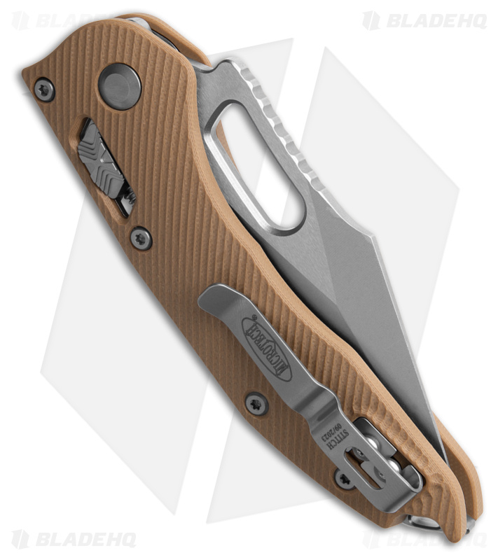 Microtech Stitch Ram-Lok Tan G-10 SW - Blade HQ