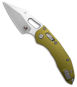 Microtech Stitch Pocket Knife OD Green Aluminum SW M390MK