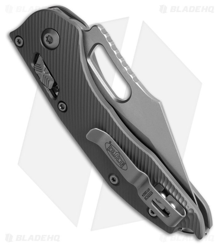 Microtech Stitch S/E Ram-Lok Knife Fluted Natural Clear Al