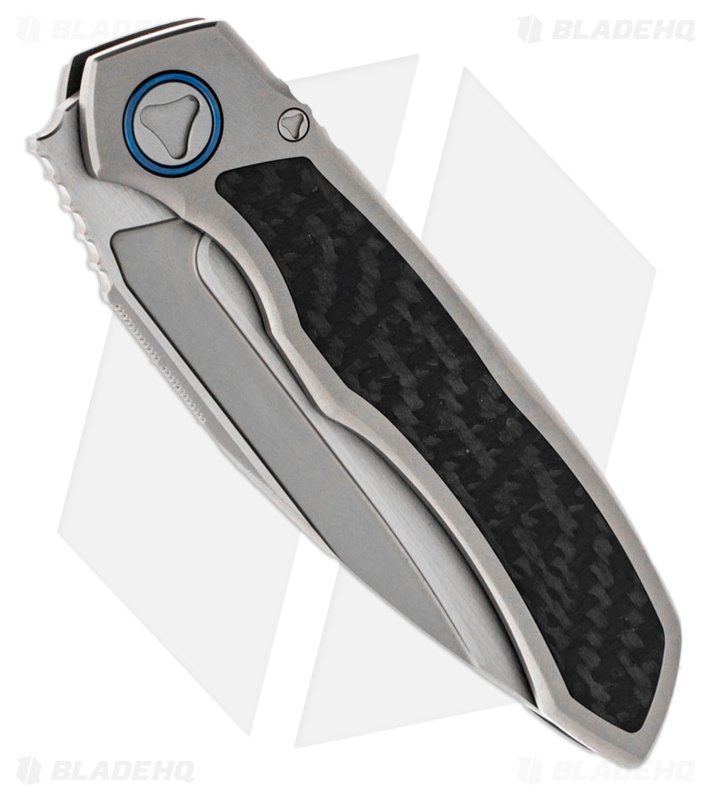 Microtech Anax S/E Frame Lock Knife Ti + CF Inlay (Satin)