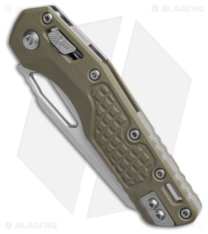 Microtech MSI Ram-Lok Knife Frag OD G-10 Serr - Blade HQ