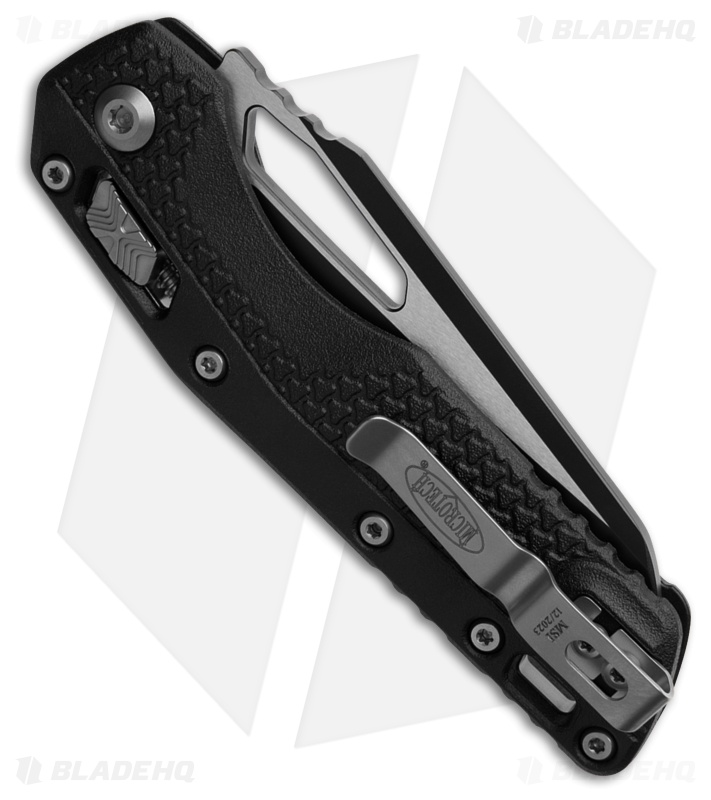 Microtech Standard Issue MSI Black Polymer Black Serr
