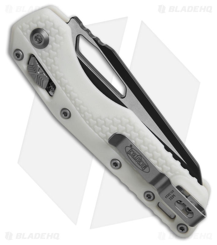 Microtech MSI Ram-Lok White Polymer Black Bohler M390MK