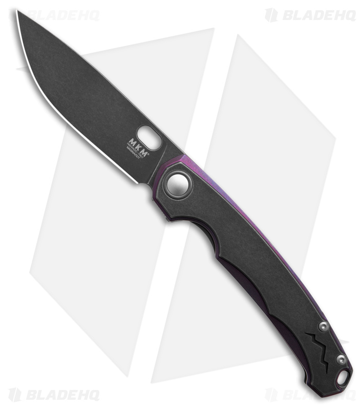 MKM Vox Eclipse MagnaCut Knife 2-T SW Blk/Purp Ti - Blade HQ