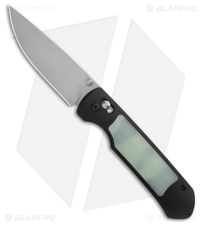 Ohlone Knives Goat AXL Bar Black/Jade G-10 (SW) - Blade HQ