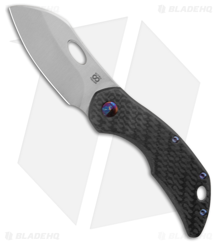 Olamic Busker Largo Knife Carbon Fiber/Titanium - Blade HQ