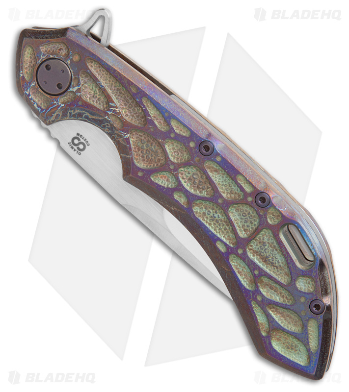 Olamic Cutlery Wayfarer Islands Entropic (Satin) - Blade HQ